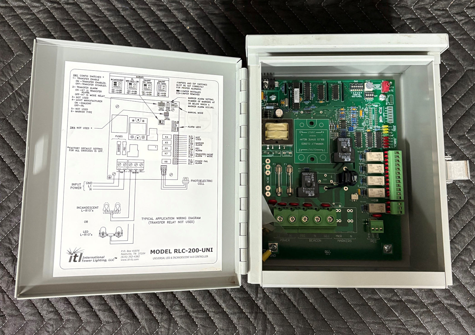 (CTR29) ITL Red Light Controller, RLC-200-UNI , A0 Red Light System ...