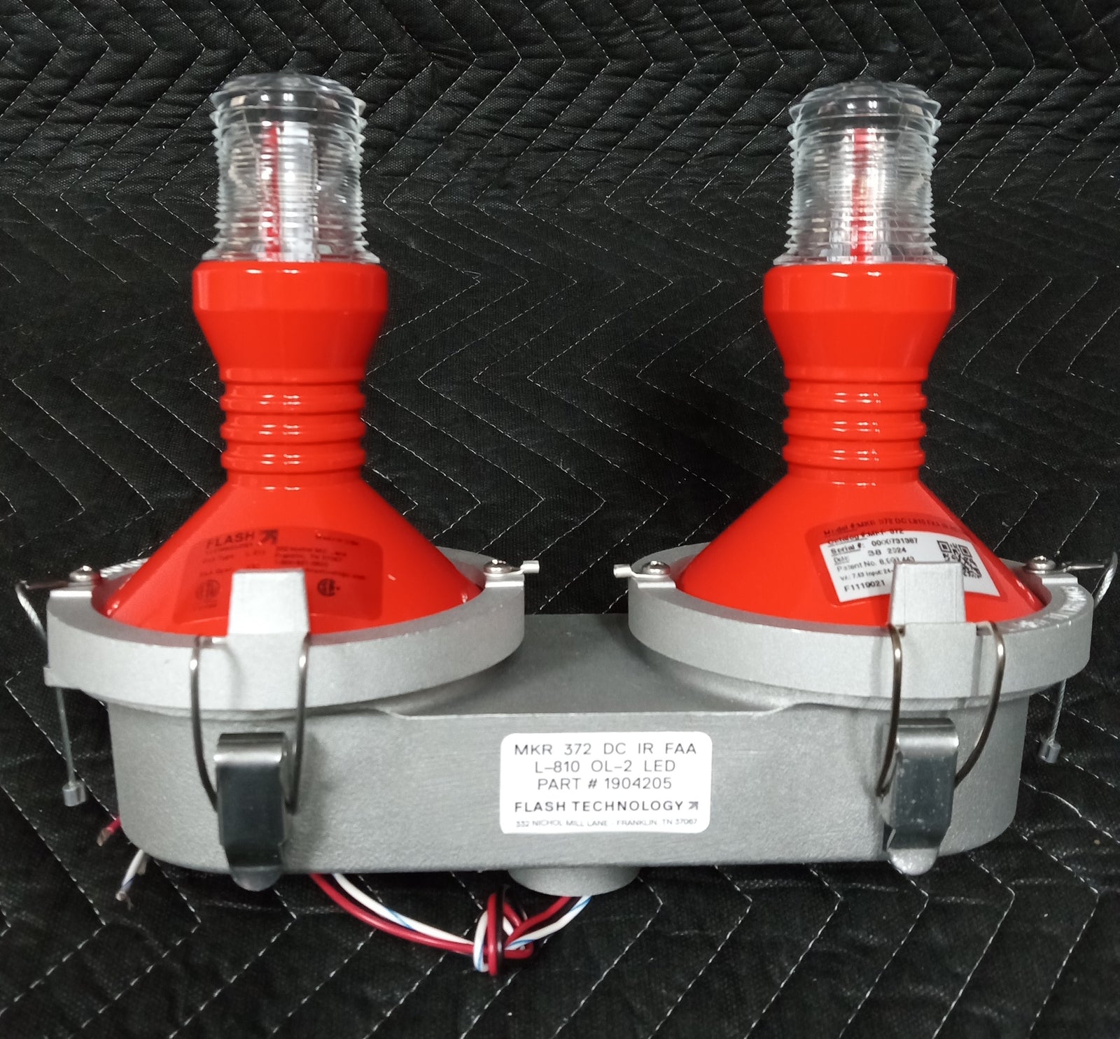 (FX144) Double L-810 MKR 372, Red IR, Flash Technology, F1904205 , 190 ...