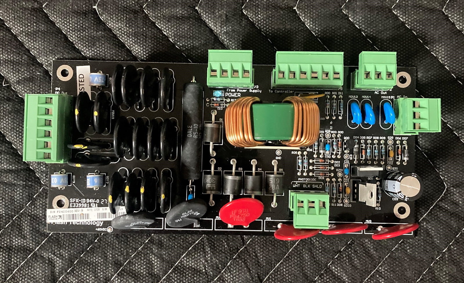 (PCB164) Surge Board, Flash Technology, F2420600, F2420600T, 2420600 ...