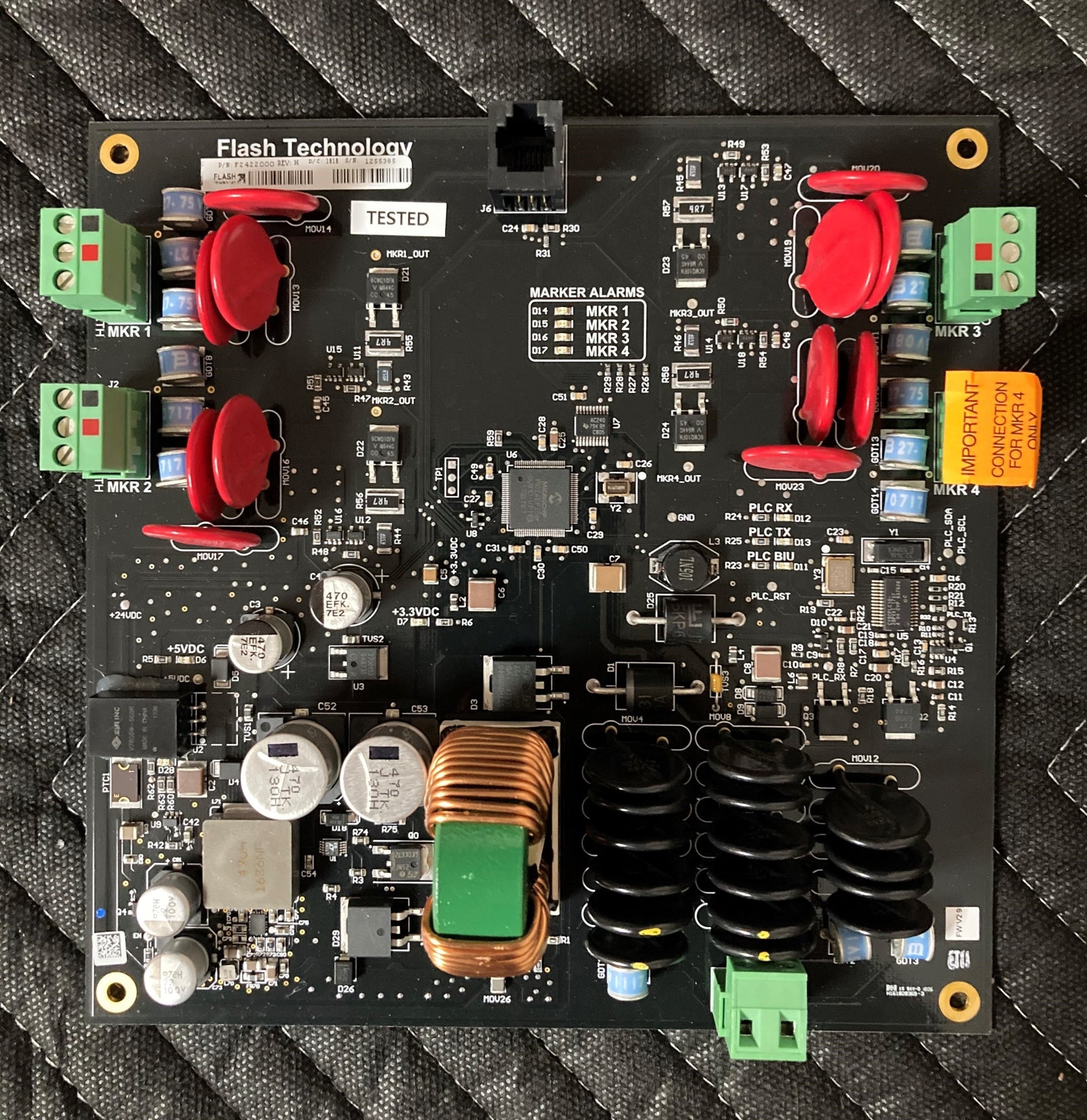 (PCB170) Marker Interface PCB, Flash Technology, 2422000T, F2422000, F ...