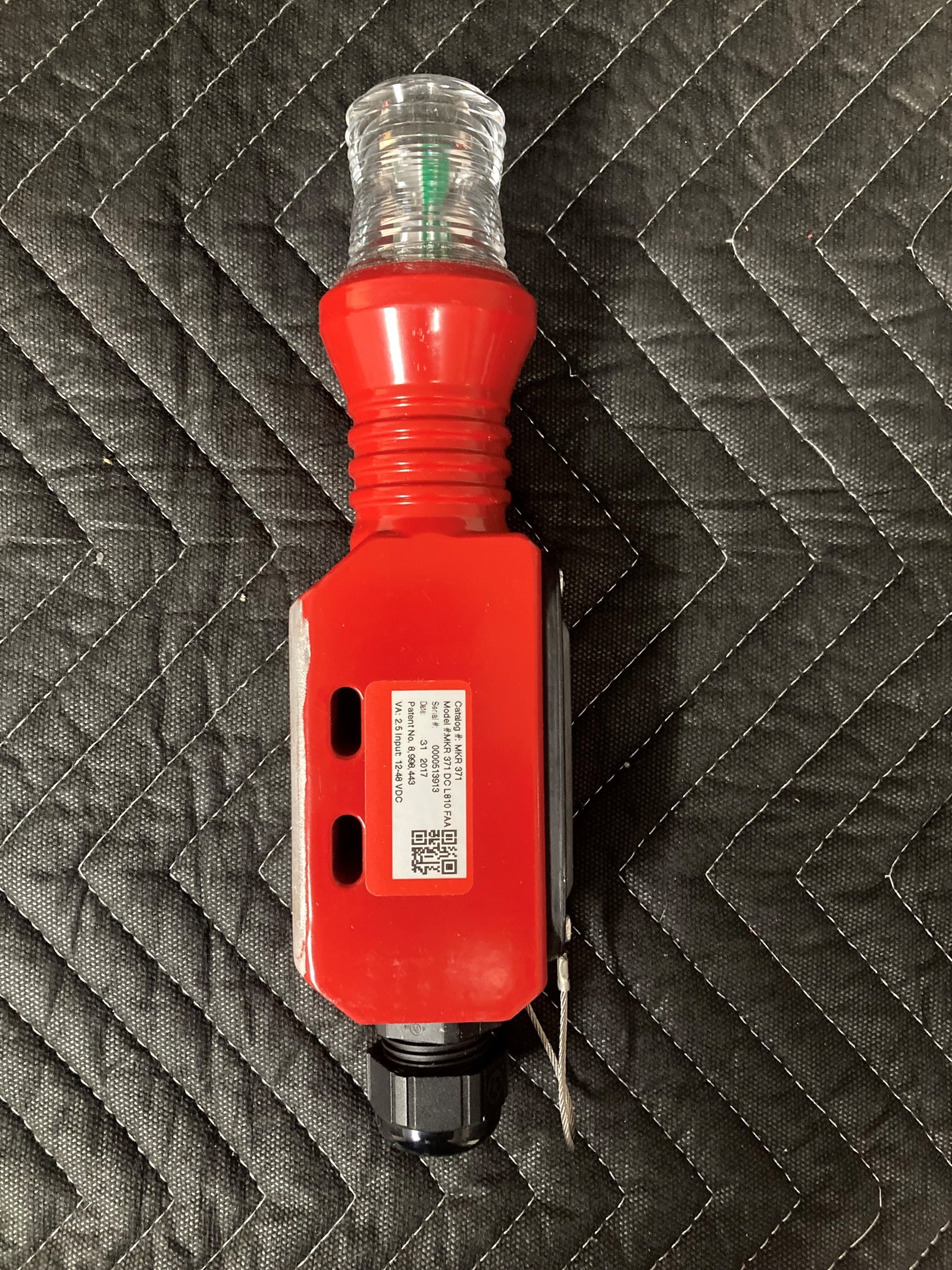 (FX125) Flash Technology FAA L-810, Non IR Red, LED Single Fixture, DC ...